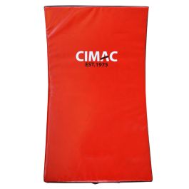 Cimac Extra Large Curved Shield - Red/Black